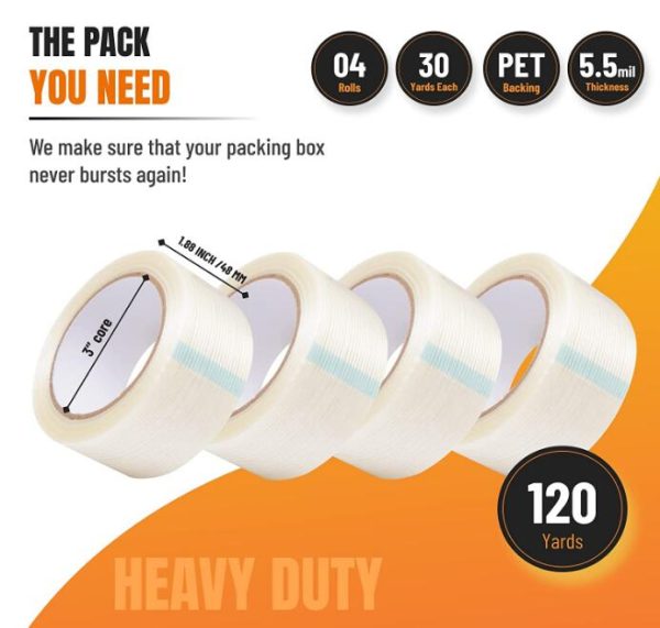 Heavy duty packing tape grid fiberglass mold electrical fixed packing tape